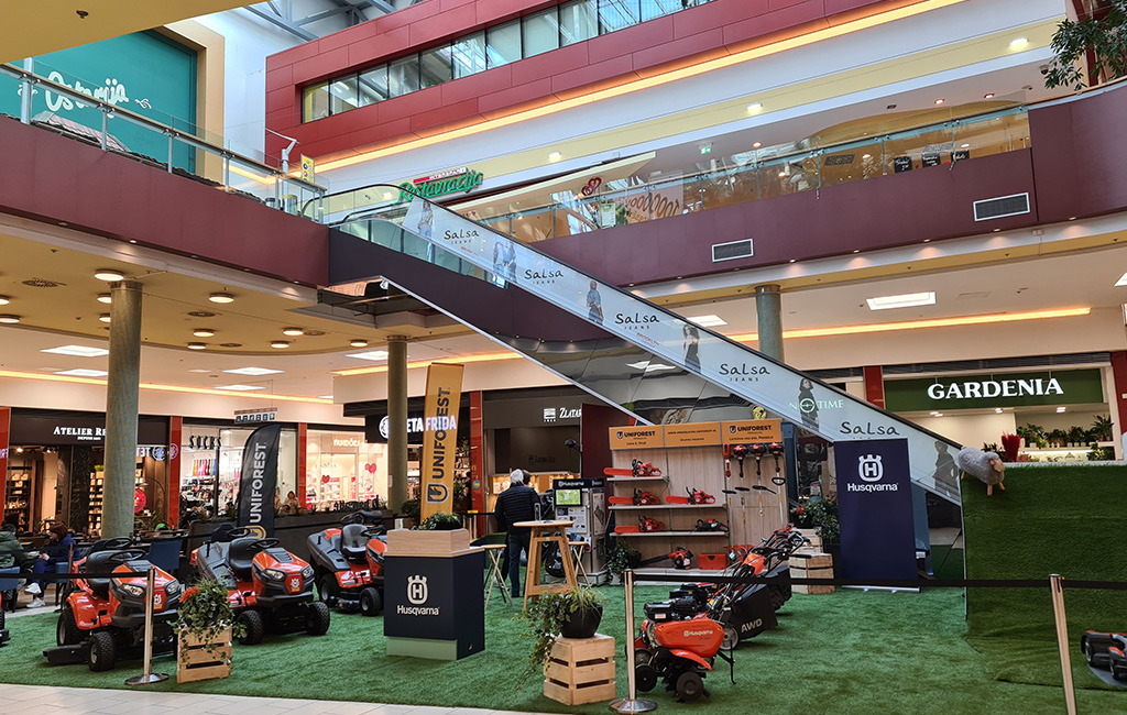 CityCenter Celje vabi na predstavitev robotskih kosilnic Husqvarna in ...